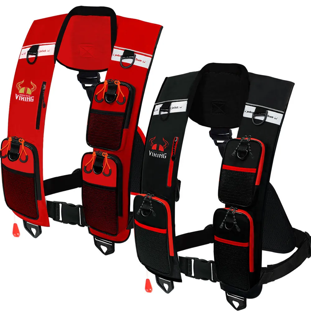 Viking-3-Pocket-Automatic-Inflatable-Life-Jacket-KC-Certiation-FREE ...