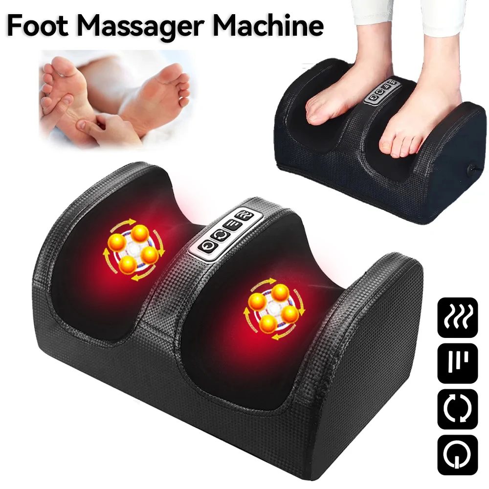 Foot-Massager-Hot-Compression-Kneading-Rolling-Heating-Therapy-Electric ...