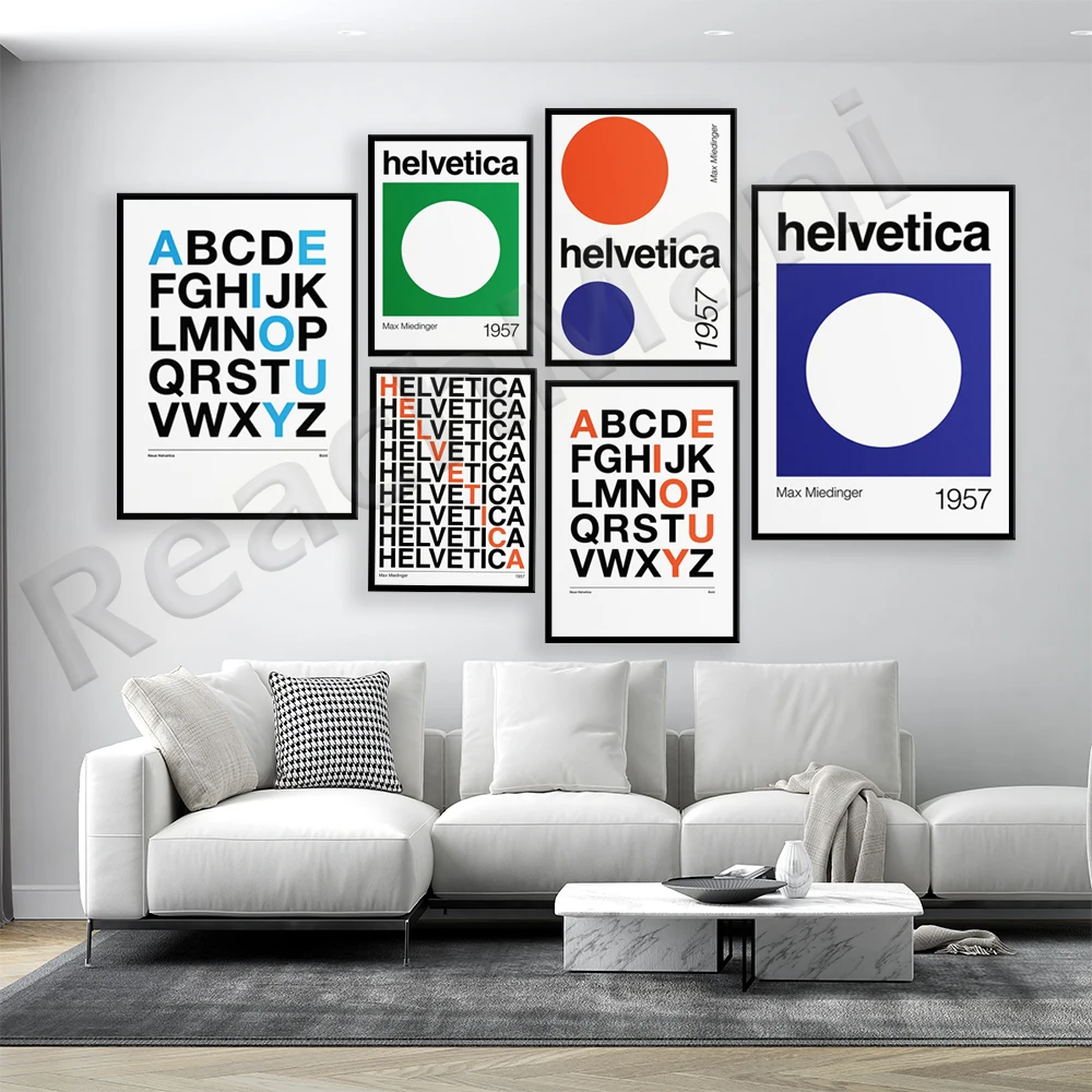 Modern Typeface Poster