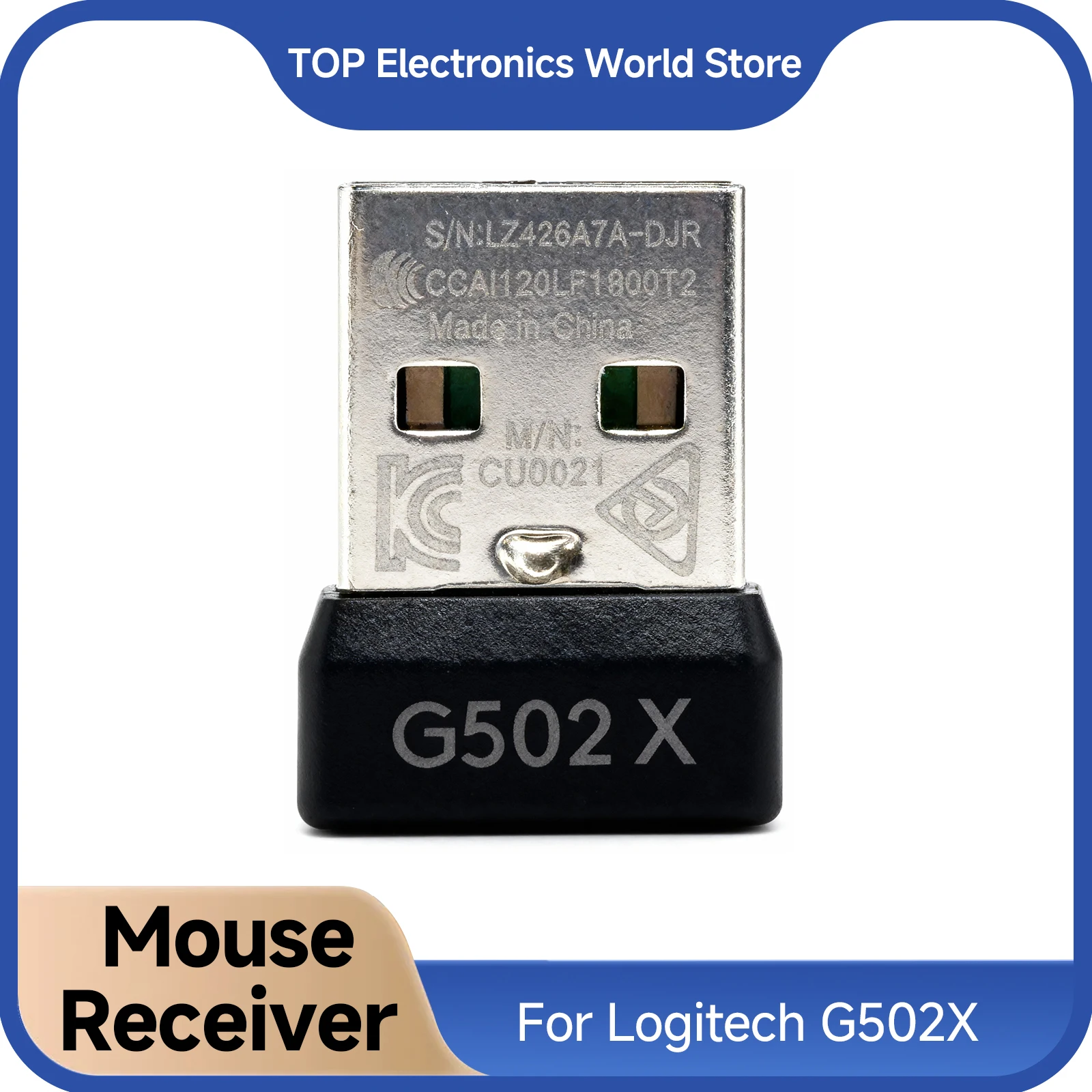 For Logitech G502X Mouse Receiver - USB Dongle Plug Adapter , Wireless ...