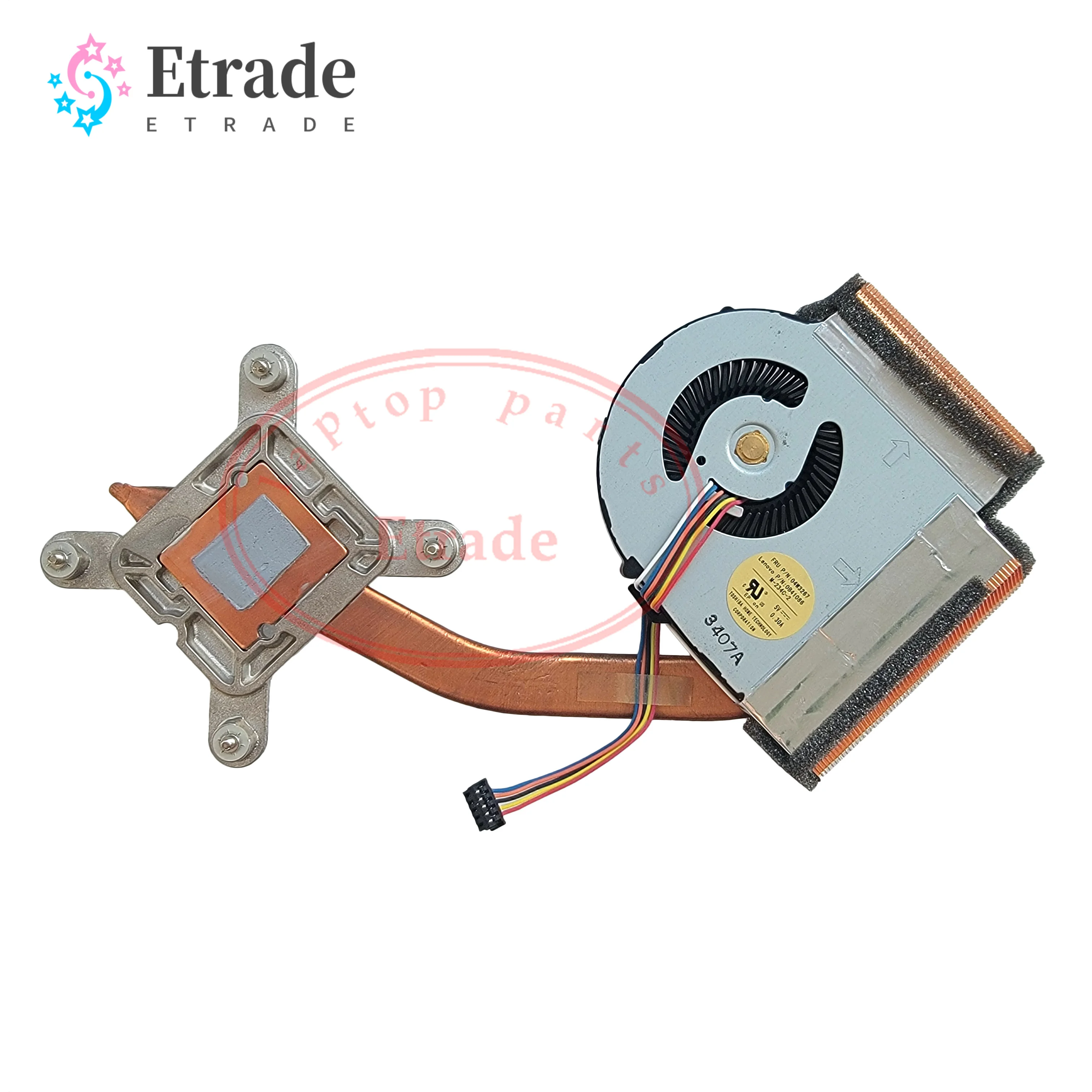 New Original For Lenovo ThinkPad T430 T430I CPU Cooling Fan integrated ...