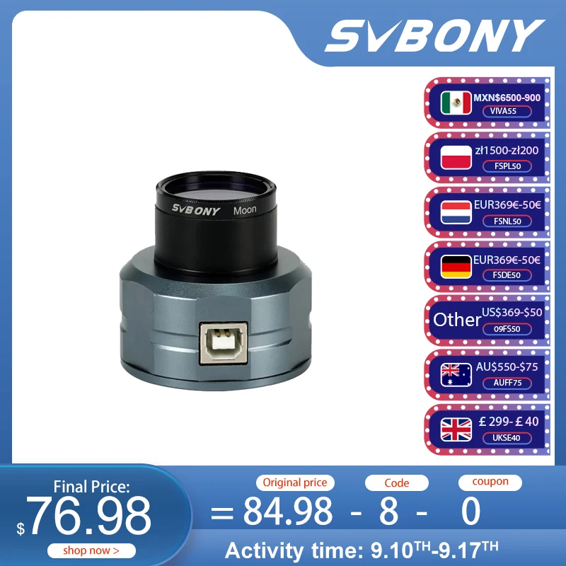 SVBONY-Astronomy-Planetary-Camera-1-25-CMOS-Telescope-Camera-Digital-Eyepiece-USB-2-0-for ...