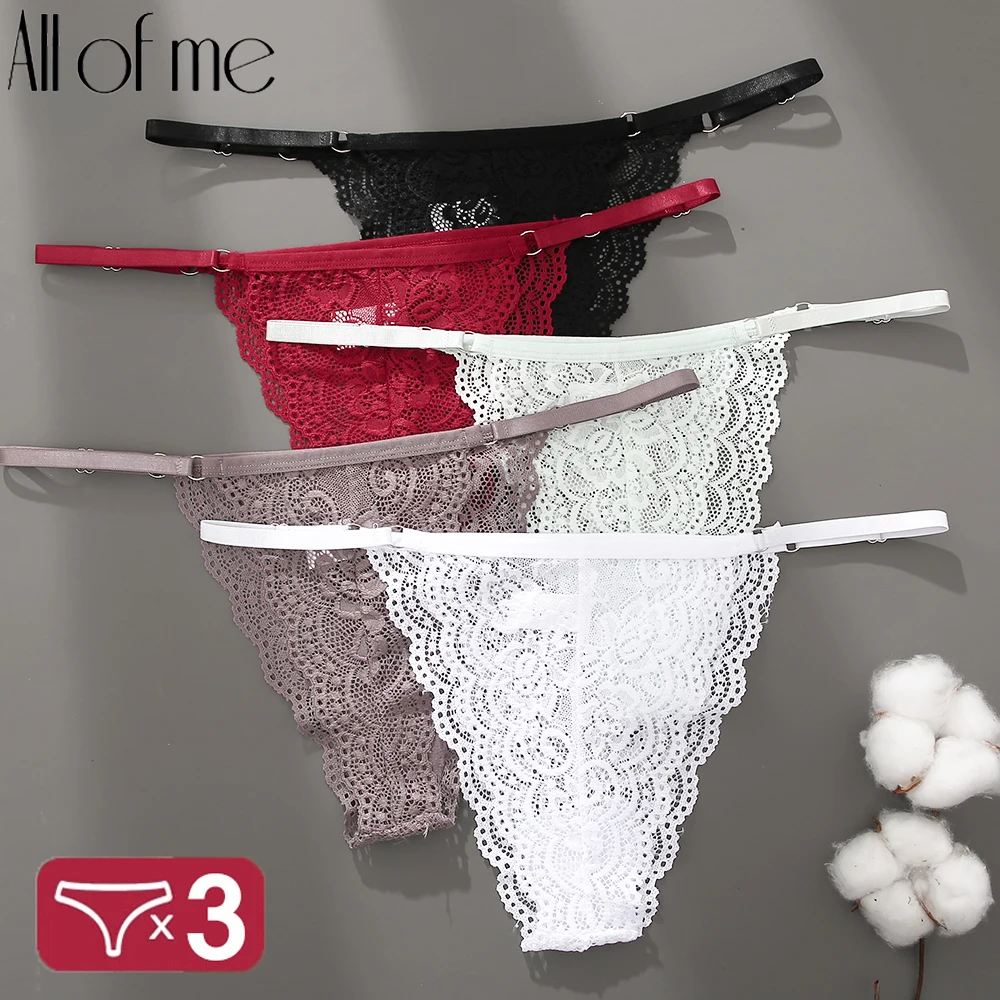 3PCS-Set-Floral-Lace-Thong-Sexy-Panties-Women-Underwear-Female-Lingerie ...
