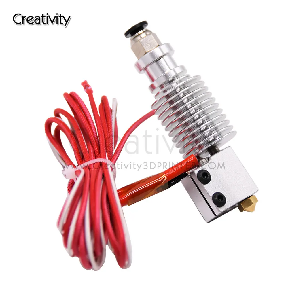3d Printer All Metal V6 Volcano Hotend J-head Hotend 12v/24v V6 Volcano ...