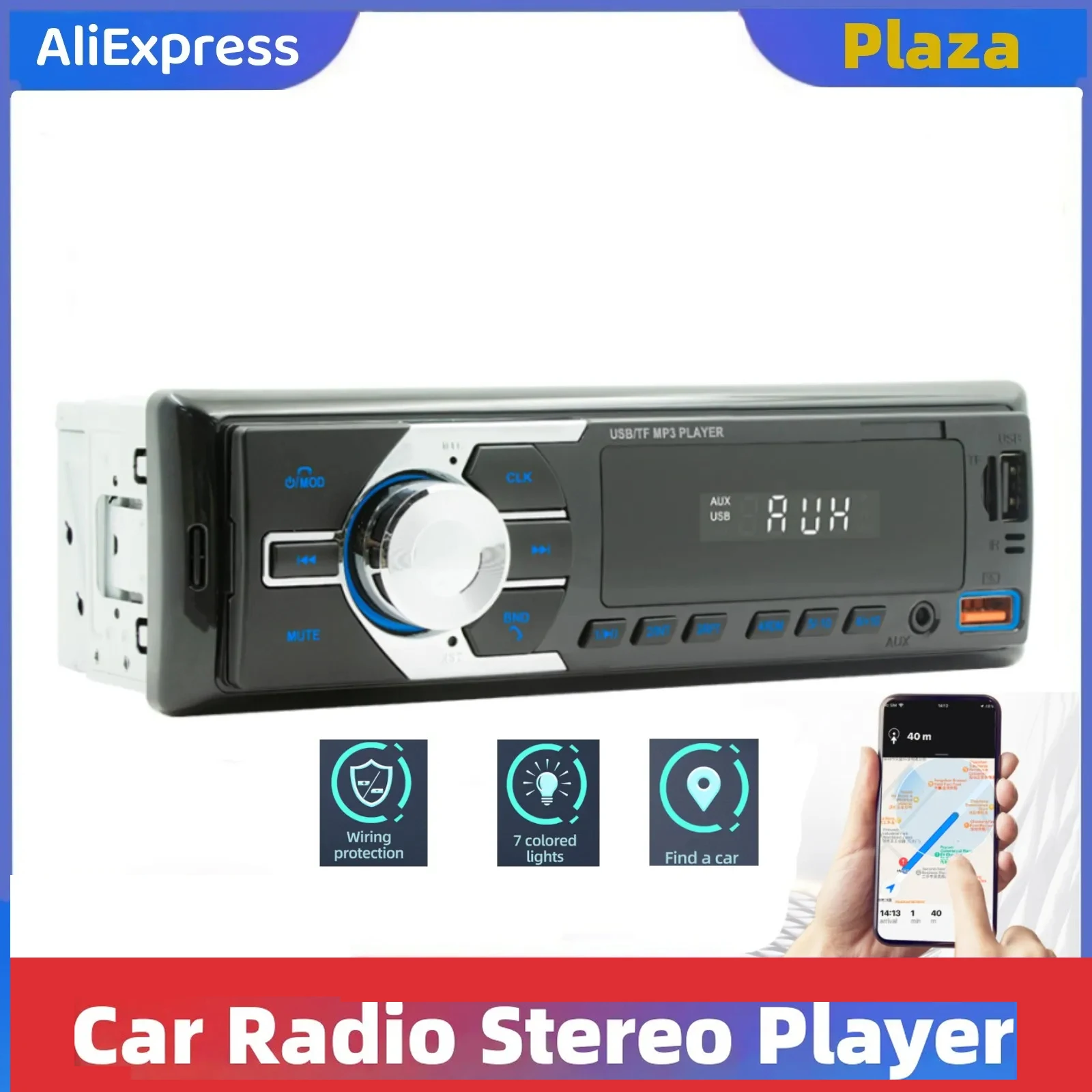 New-12V-Car-Radio-Stereo-Player-Digital-Bluetooth-Car-MP3-Player-FM ...