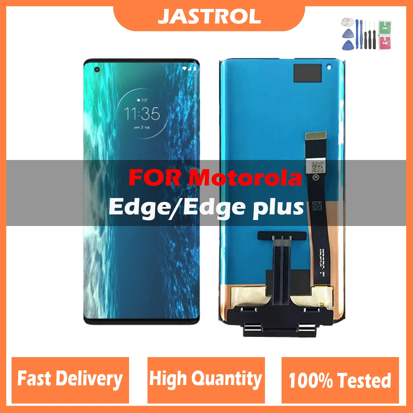 Original For Motorola Moto Edge+ XT2061-3 -1TouchScreen Digitizer For ...