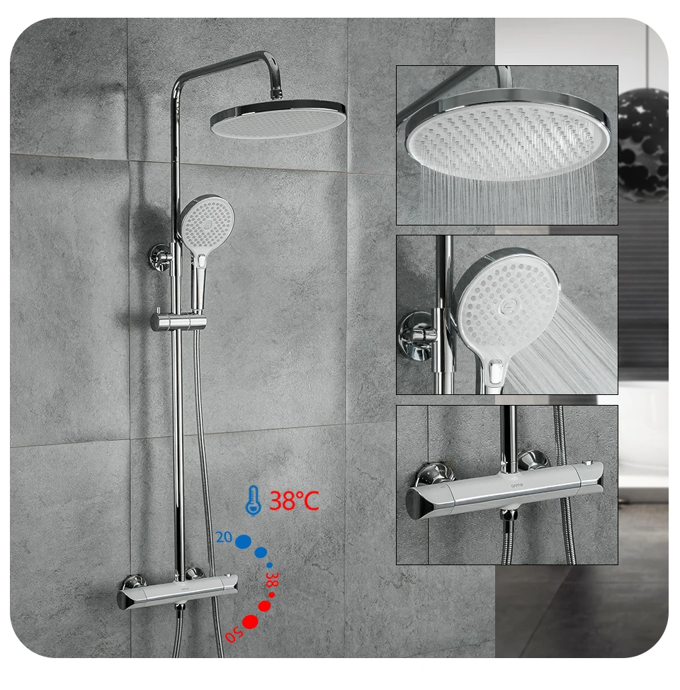 Sen cây khóa nhiệt độ phủ sứ Gappo G2403-48 - Frap Việt Nam