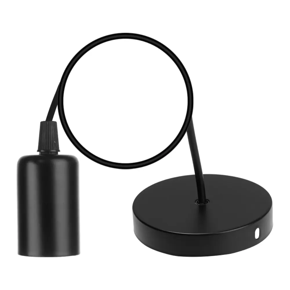 E27-Hanging-Light-Socket-Lamp-Holder-0-5m-Screw-type-Lighting-Kit ...
