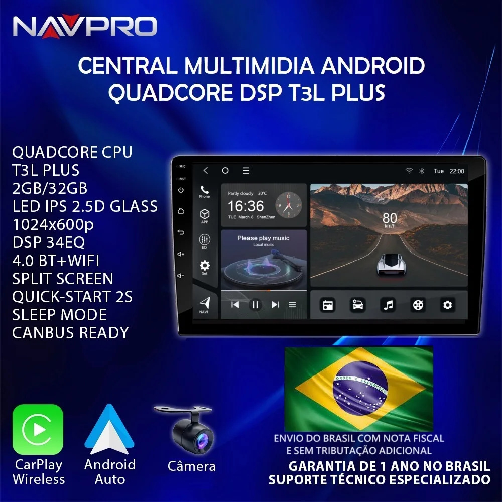 BRAZIL-Central-Multimedia-NAVPRO-QUADCORE-PRO-1-5GHZ-Screen-7-9-10-T3L ...