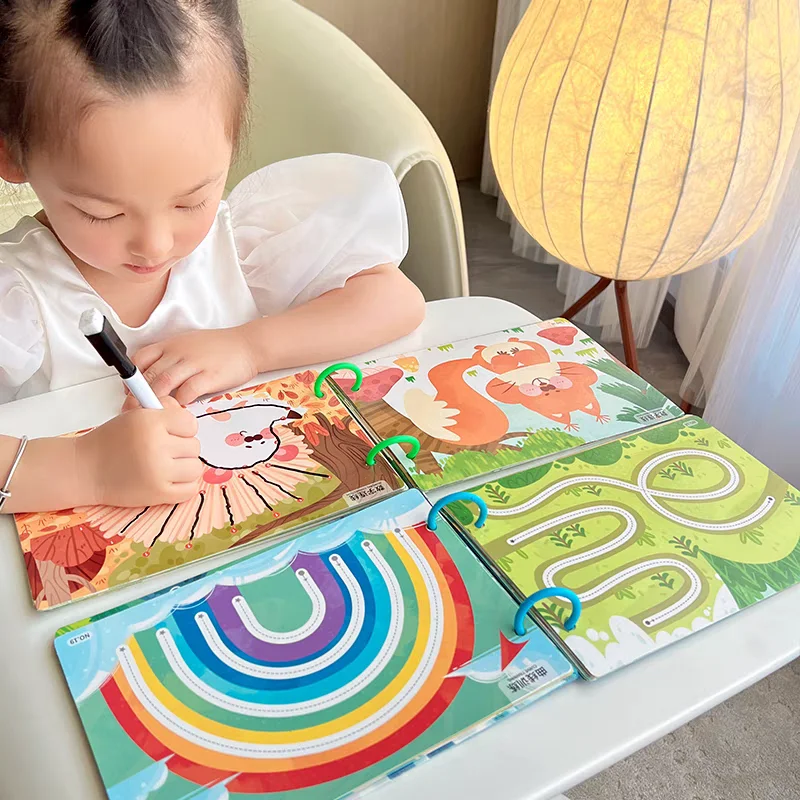 Magical-Tracing-Workbook-Children-Pen-Control-Training-Practice ...