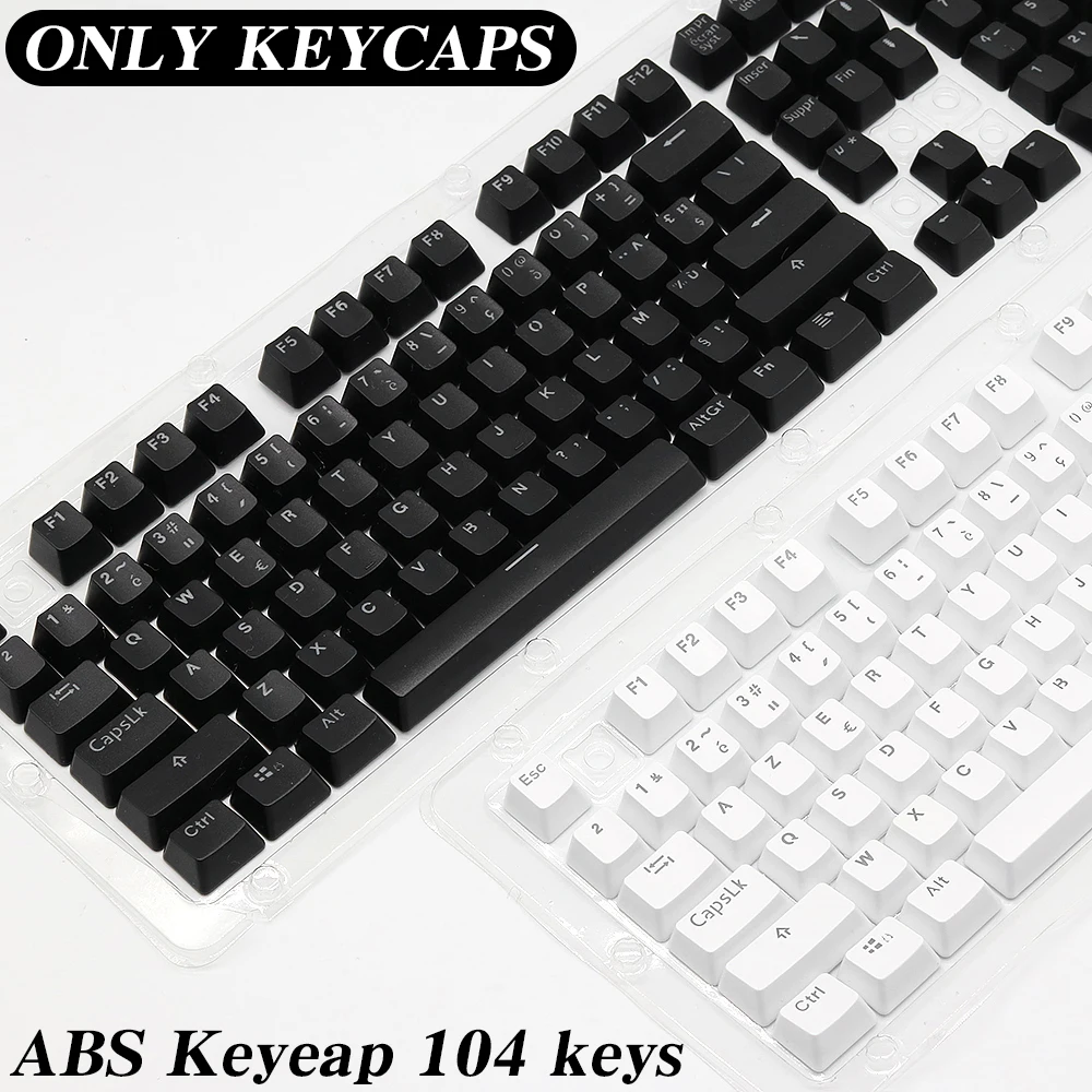 104 Keys Keycaps Oem Highly Rgb Backlit Mechanical Keyboard Keycap ...