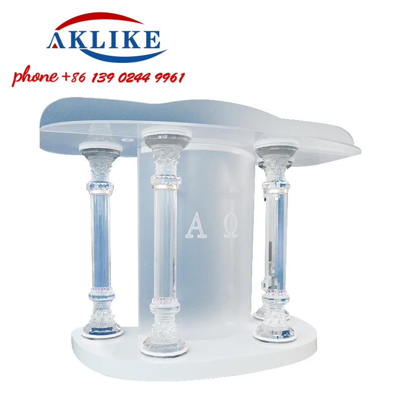 2024-AKLIKE-Church-Pulpit-Acrylic-Crystal-Lectern-Modern-Furniture ...