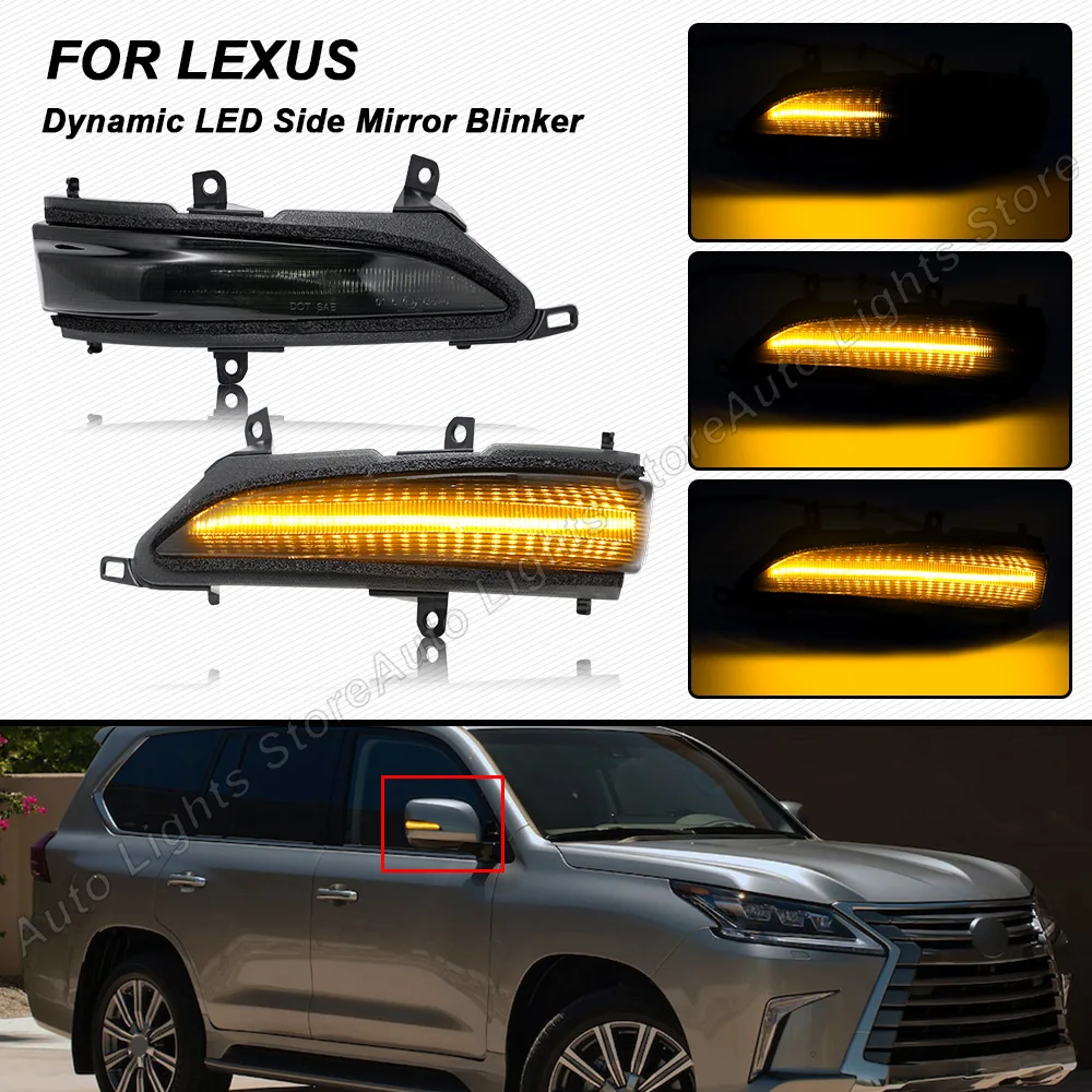 Side-Mirror-Blinker-Lights-Indicator-Dynamic-Light-for-Lexus-GX460-2010 ...