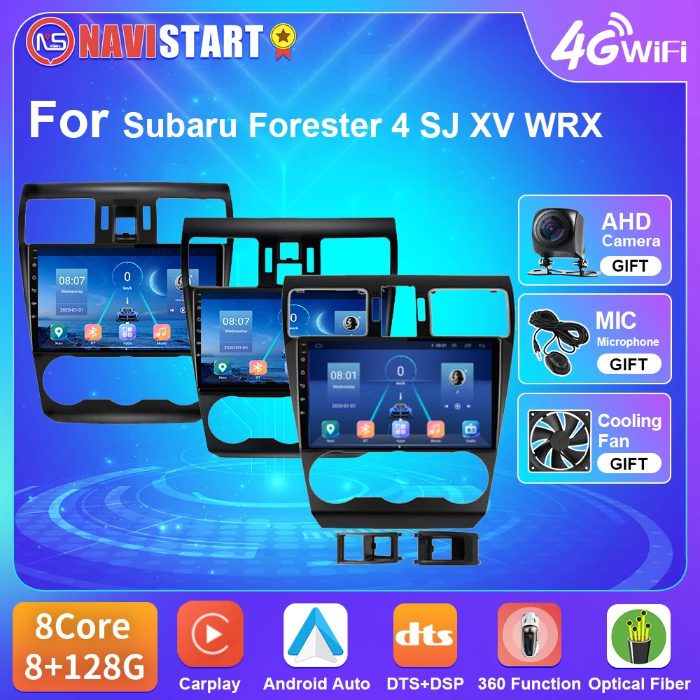 NAVISTART-T5-Car-Radio-For-Subaru-Forester-4-SJ-XV-WRX-2012-2018 ...
