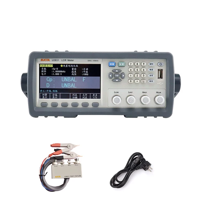 U2832 High-Precision LCR Digital Bridge 200kHz Bridge Tester ...