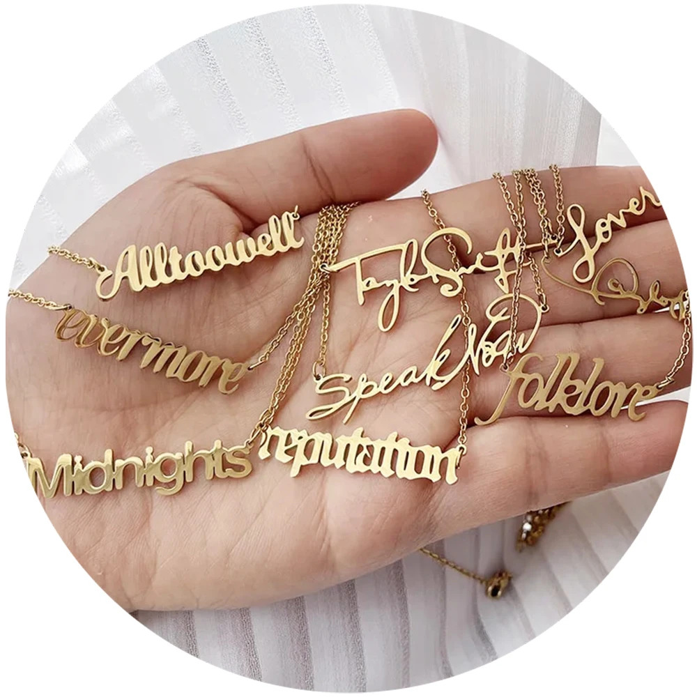 Taylor-Necklace-Singer-Inspired-Necklace-Music-Lover-Fans-Gifts ...