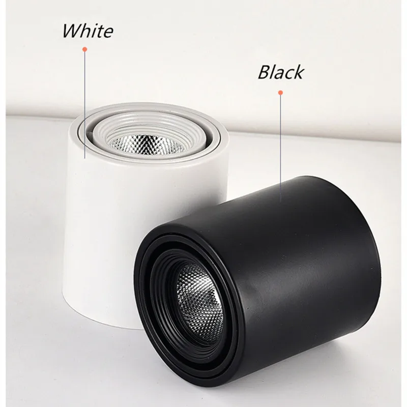 220v Surface Mounted Focus Lights 7w 12w 15w 20w 30w Led Spotlights For ...