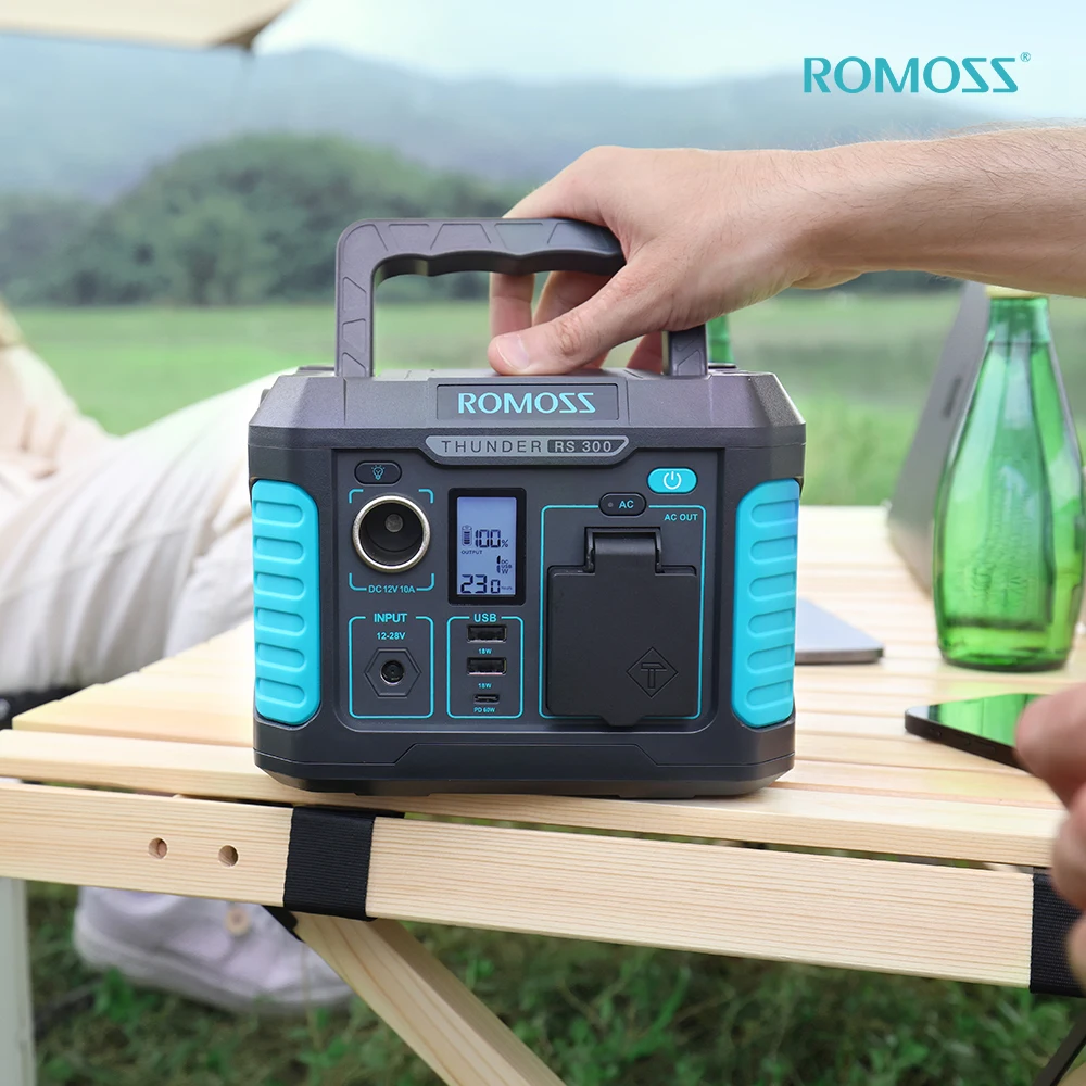 ROMOSS-Large-Capacity-Battery-62400mAh-300W-For-Camping-RS300-Power ...