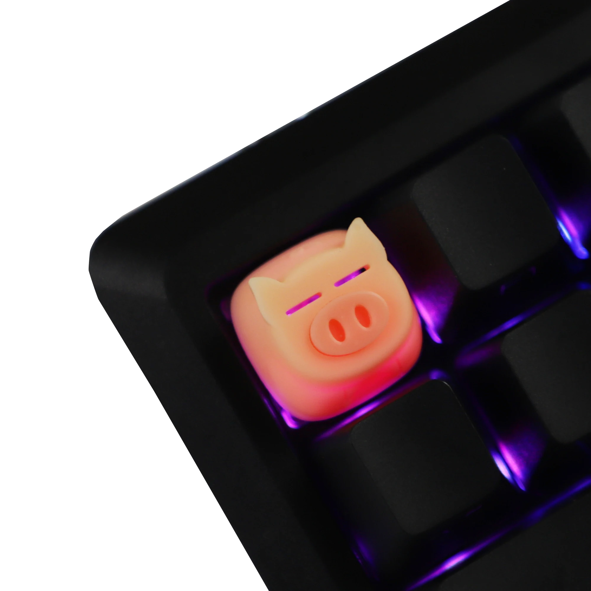 Artisan-Resin-Cute-Keycaps-Pig-Keycap-For-Cherry-MX-Mechanical-Gaming ...
