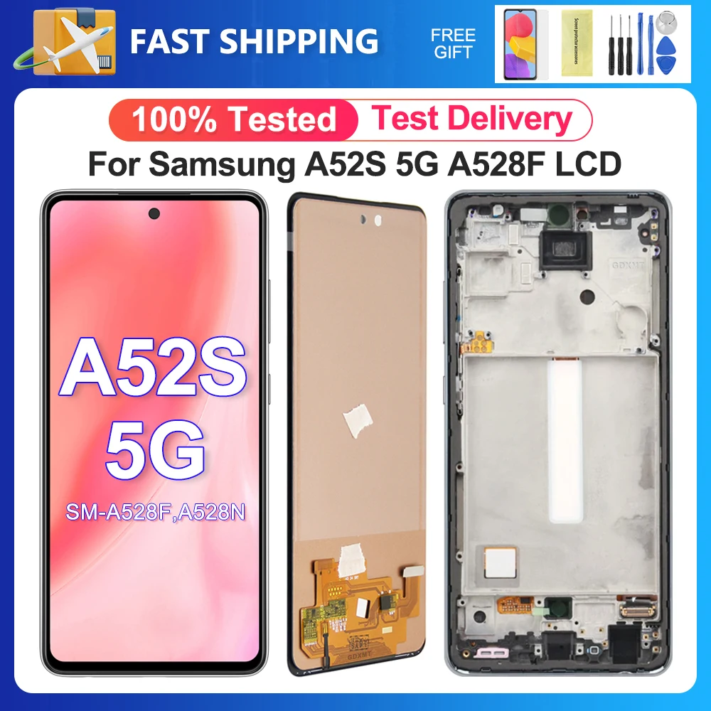 A52S-5G-For-Samsung-6-5-For-Original-A528-A528B-A528B-DS-A528N-LCD ...