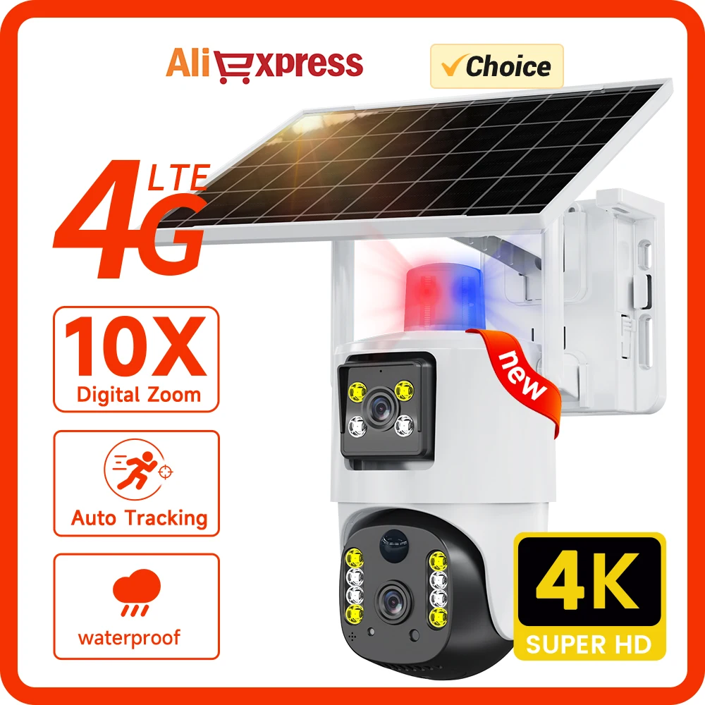 4K-8MP-Solar-Battery-Camera-4G-Sim-Card-Dual-Lens-Dual-Screen-Outdoor ...