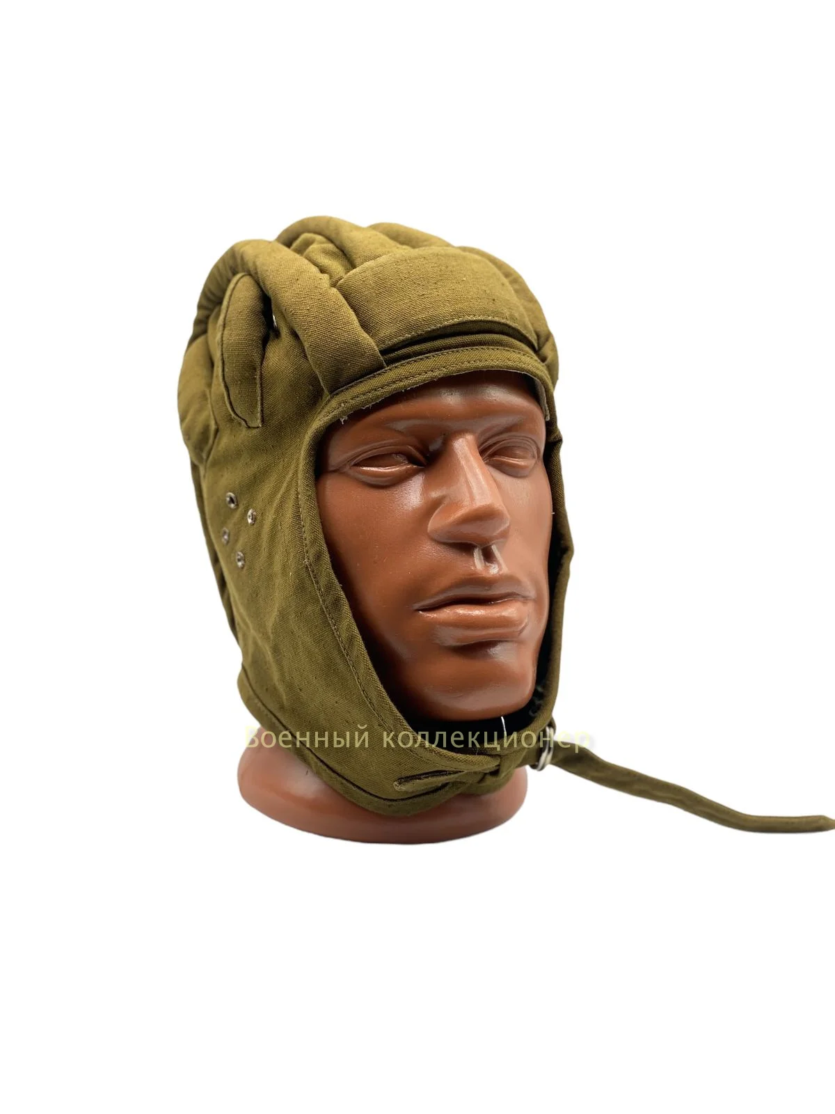 Helmet Jump Landing (paratrooper) Vdv Ussr Army Tarpaulin Khaki 1980-89 ...