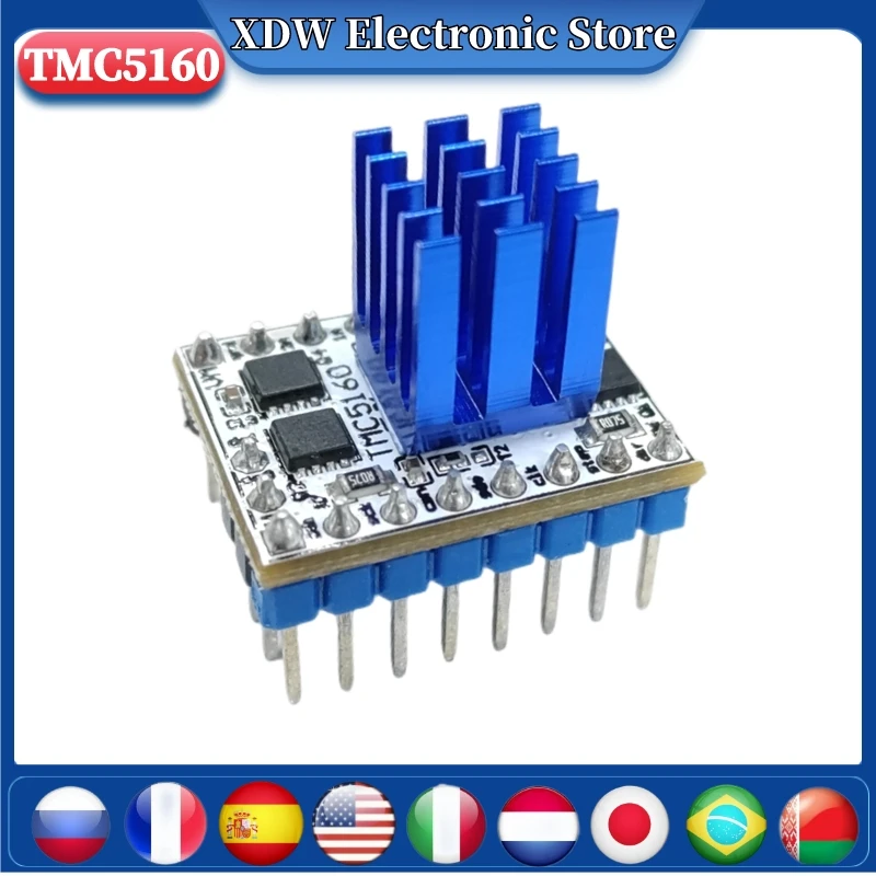 Tmc5160 Stepper Motor Stepstick Mute Silent Driver Support Spi With ...