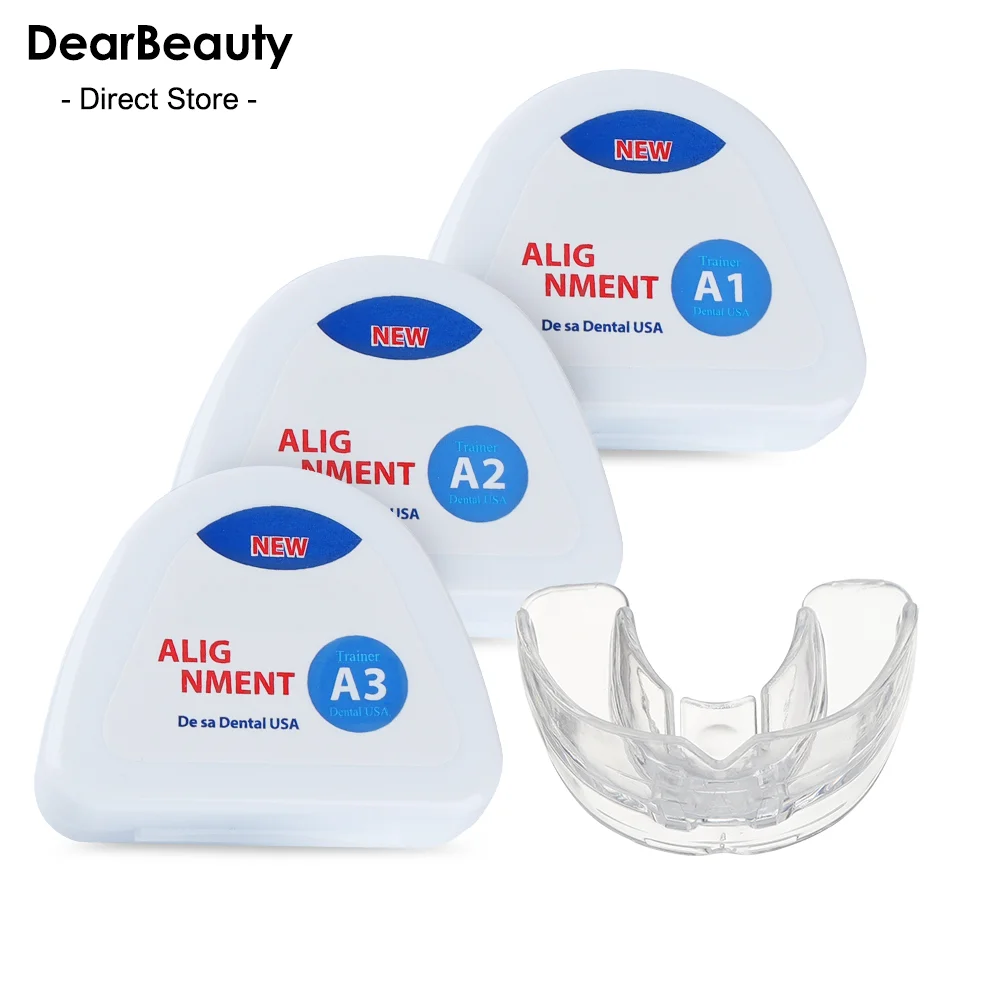 1 Set Teeth Retainer Bruxism Mouth Guard 3 Stages Dental Orthodontic ...