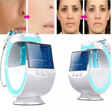 Ice Blue Magic Mirror Skin Analyzer Oxygene Hydrafacial Machine ...