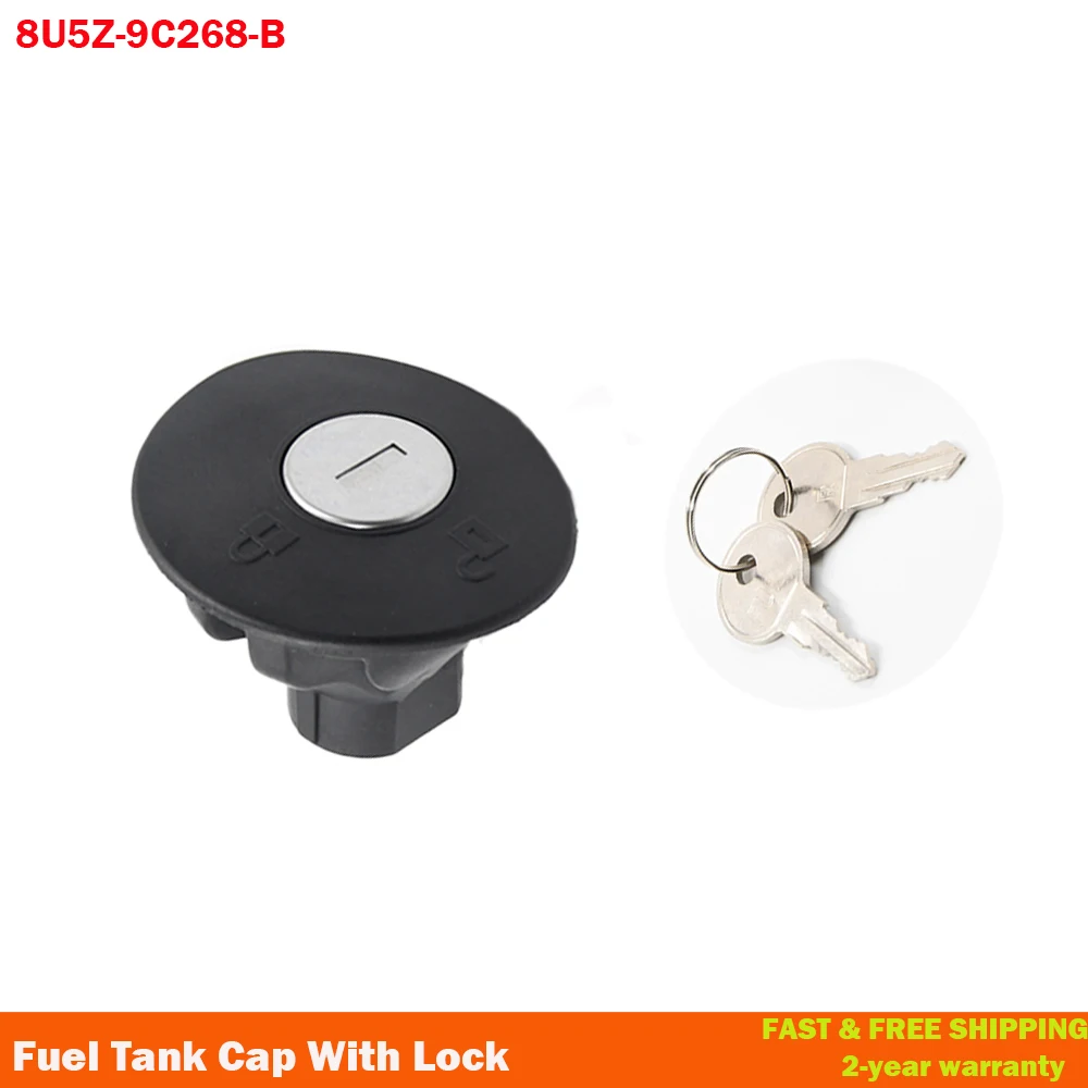 Locking-Fuel-Tank-Plug-Cap-With-2Keys-8U5Z9C268B-For-Ford-Edge-Escape-F ...