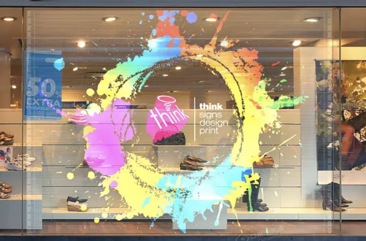 Easy-Installation-Transparent-Led-Film-Shopping-Window-Display-Led ...