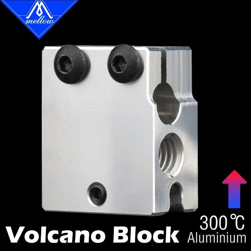 Mellow High Quality 3d Printer Volcano Heater Block For Volcano V6 ...