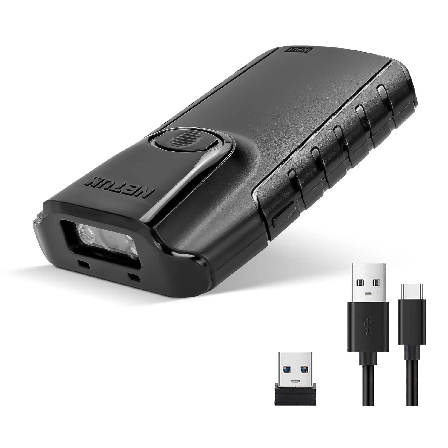 Netum E800 Bluetooth Wireless Barcode Scanner And Nt-l5 Wired 2d Qr Bar ...