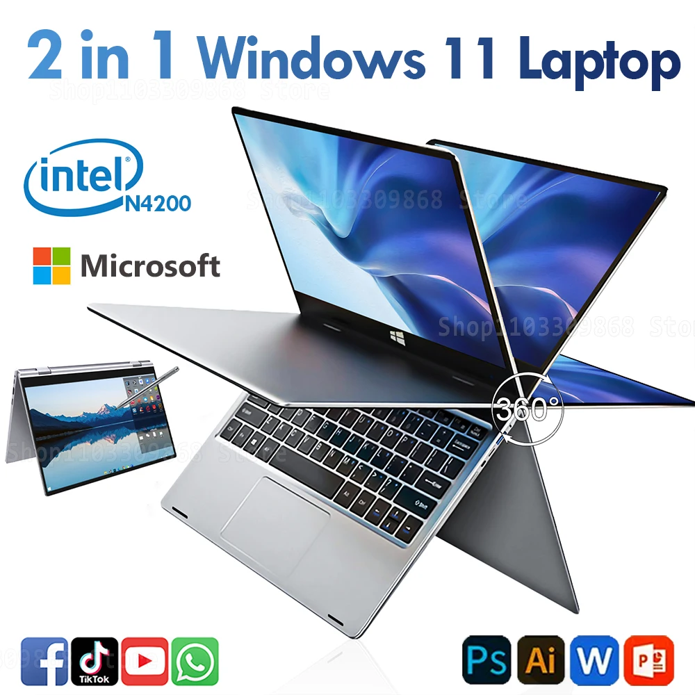 2-in-1-mini-Laptop-Computer-Portable-Touch-Screen-11-6-Intel-N4020-8GB ...