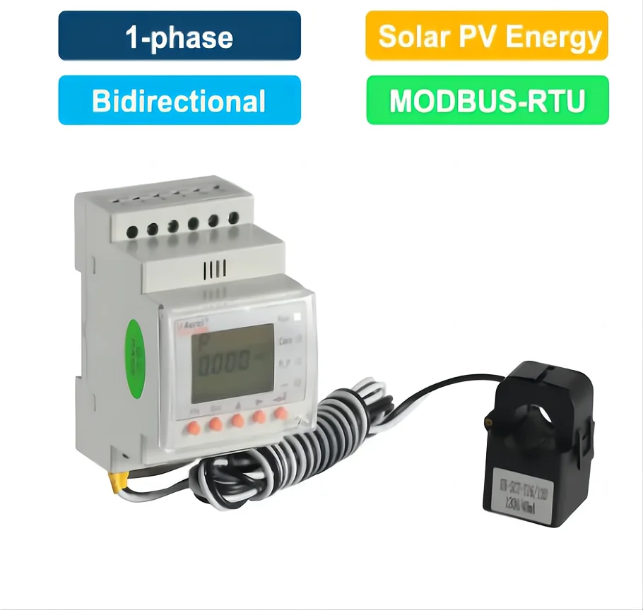 Acrel-ACR10R-D16TE-Single-Phase-Energy-Meter-120A-Solar-kwh-Meter-with ...