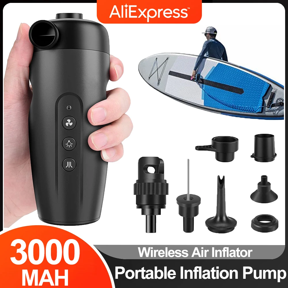 20PSI-Portable-Outdoor-Electric-Inflation-Pump-Wireless-Air-Inflator ...