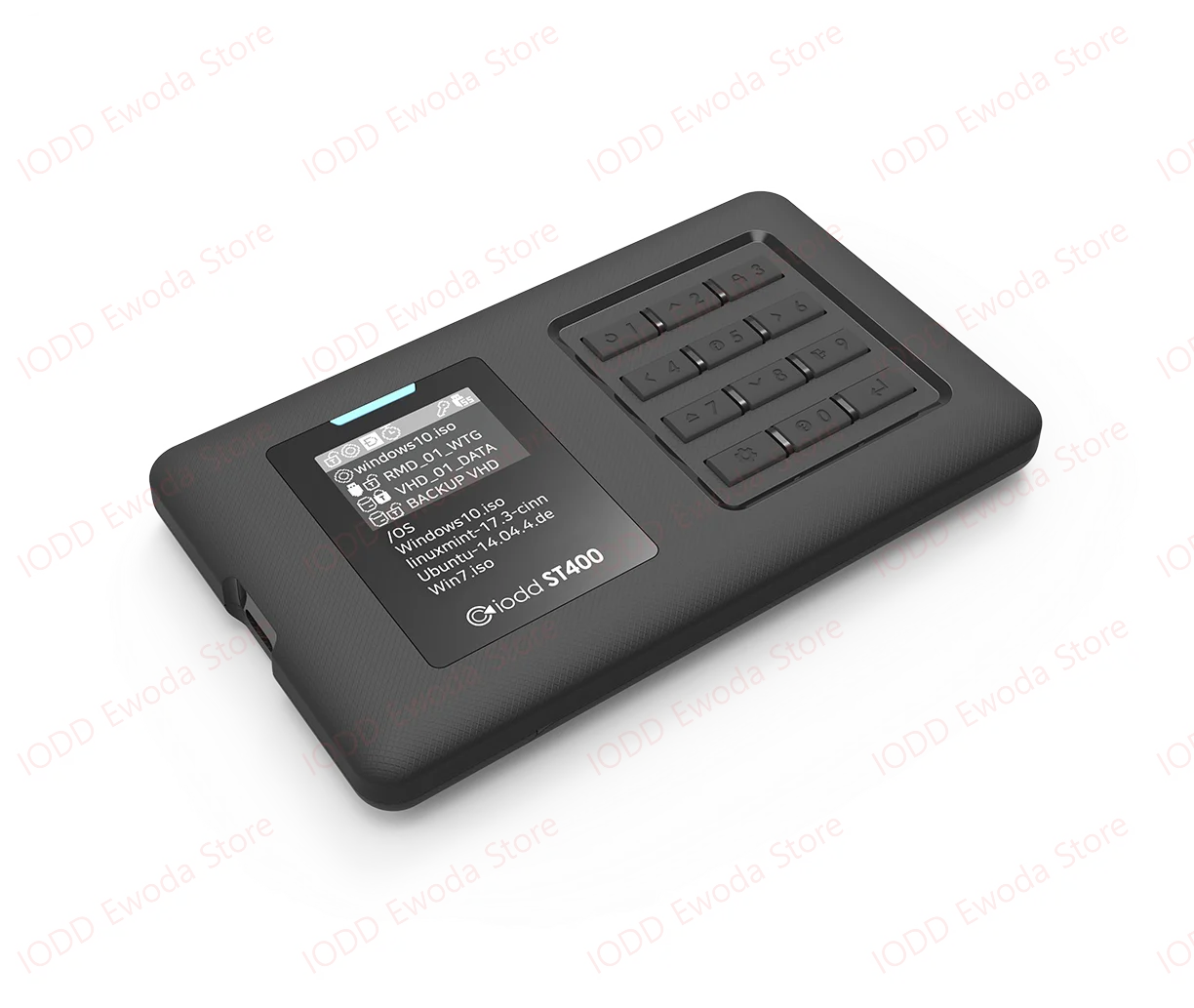IODD ST400 2.5 inch Enclosure / USB-C / Bootable Virtual ODD&HDD ...