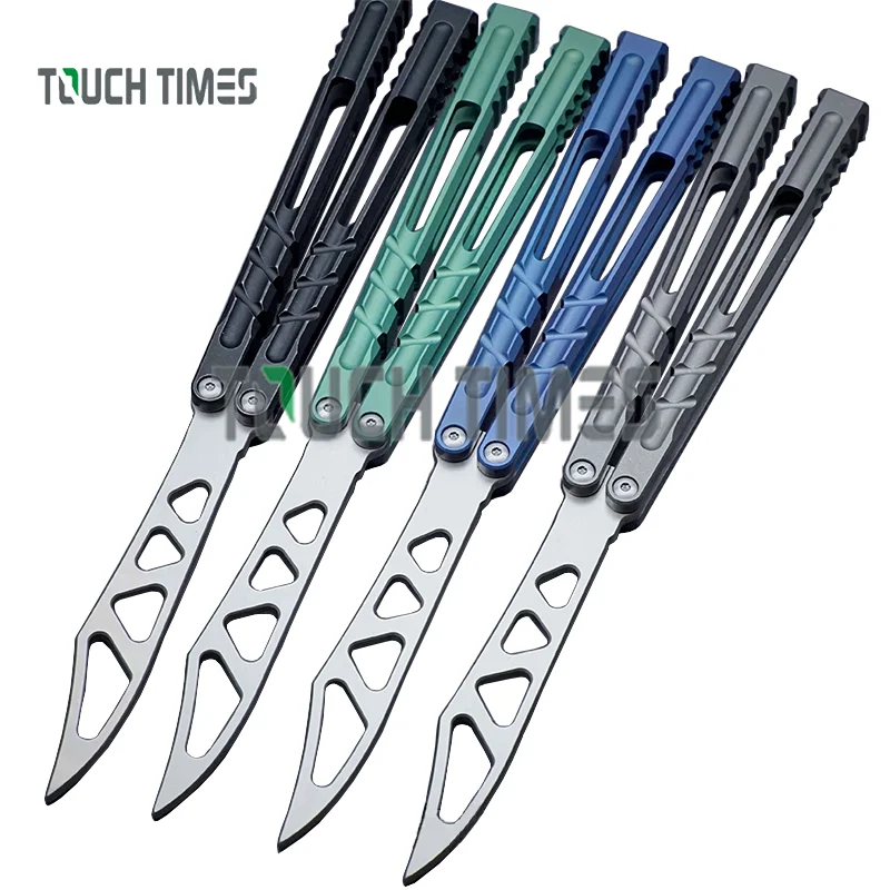 Theone-Pinless-Channel-Alpha-Beast-CHAB-clon-Balisong-Flipper-Trainer ...