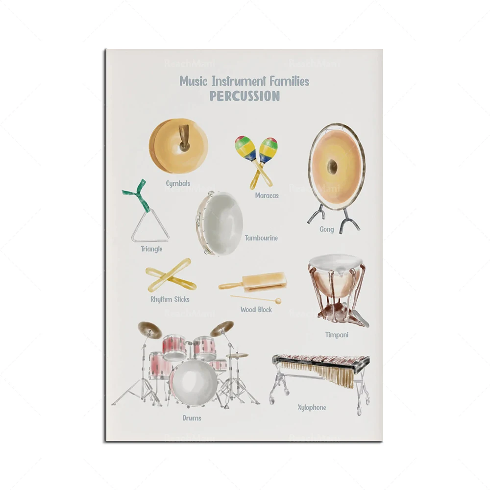 Instrument Families Poster