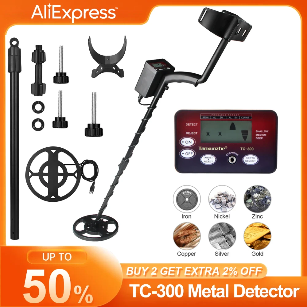 TC-300-Underground-Metal-Detector-Gold-Detectors-Treasure-Hunter ...
