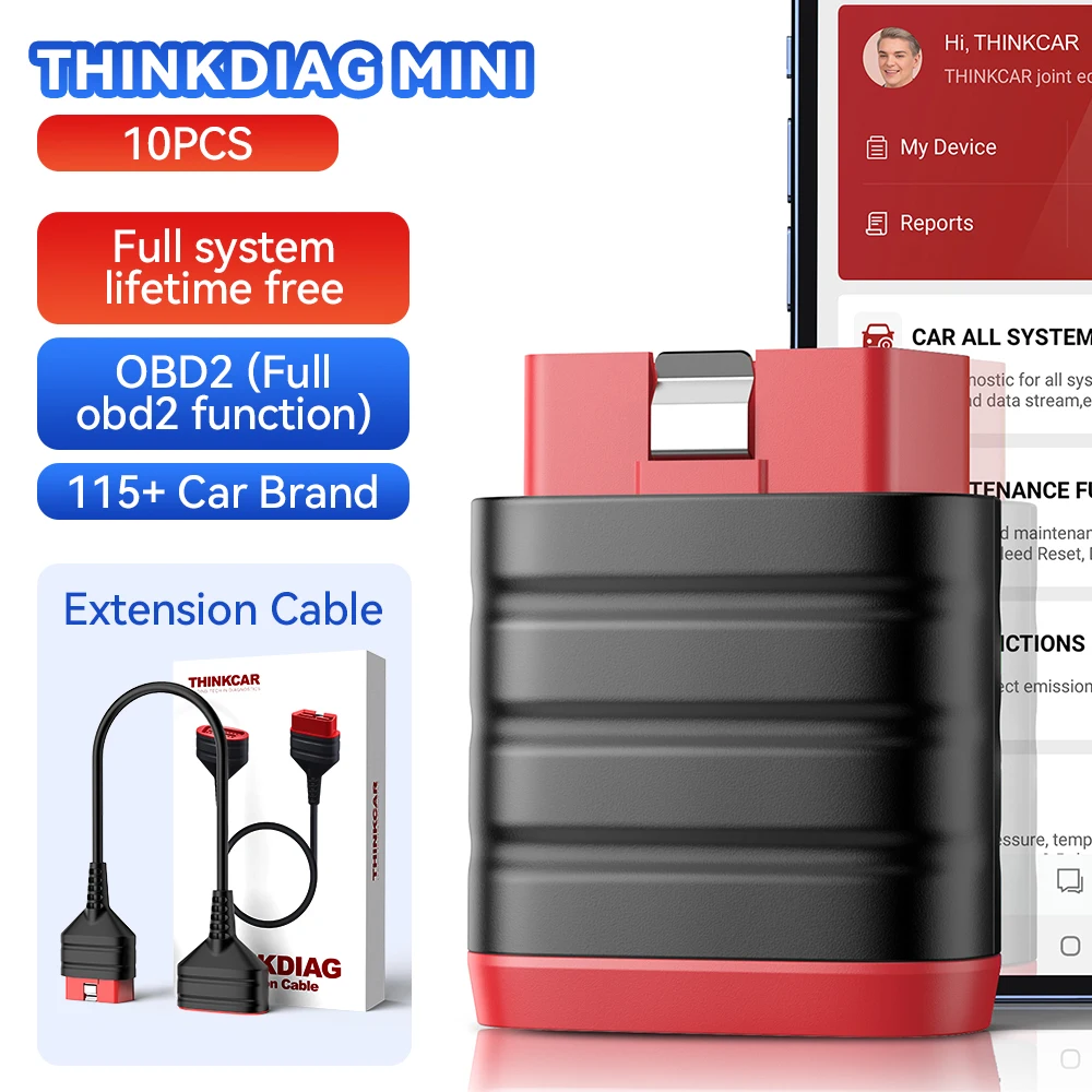 10-50-PCS-THINKCAR-THINKDIAG-MINI-OBD2-Scanner-tool-auto-full-system ...