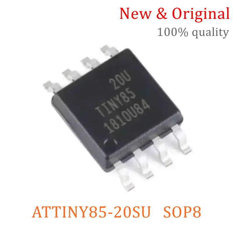 10PCS New Original MCU ATTINY85 20SU SOP8 ATTINY85 20SU 8BIT ATTINY ...