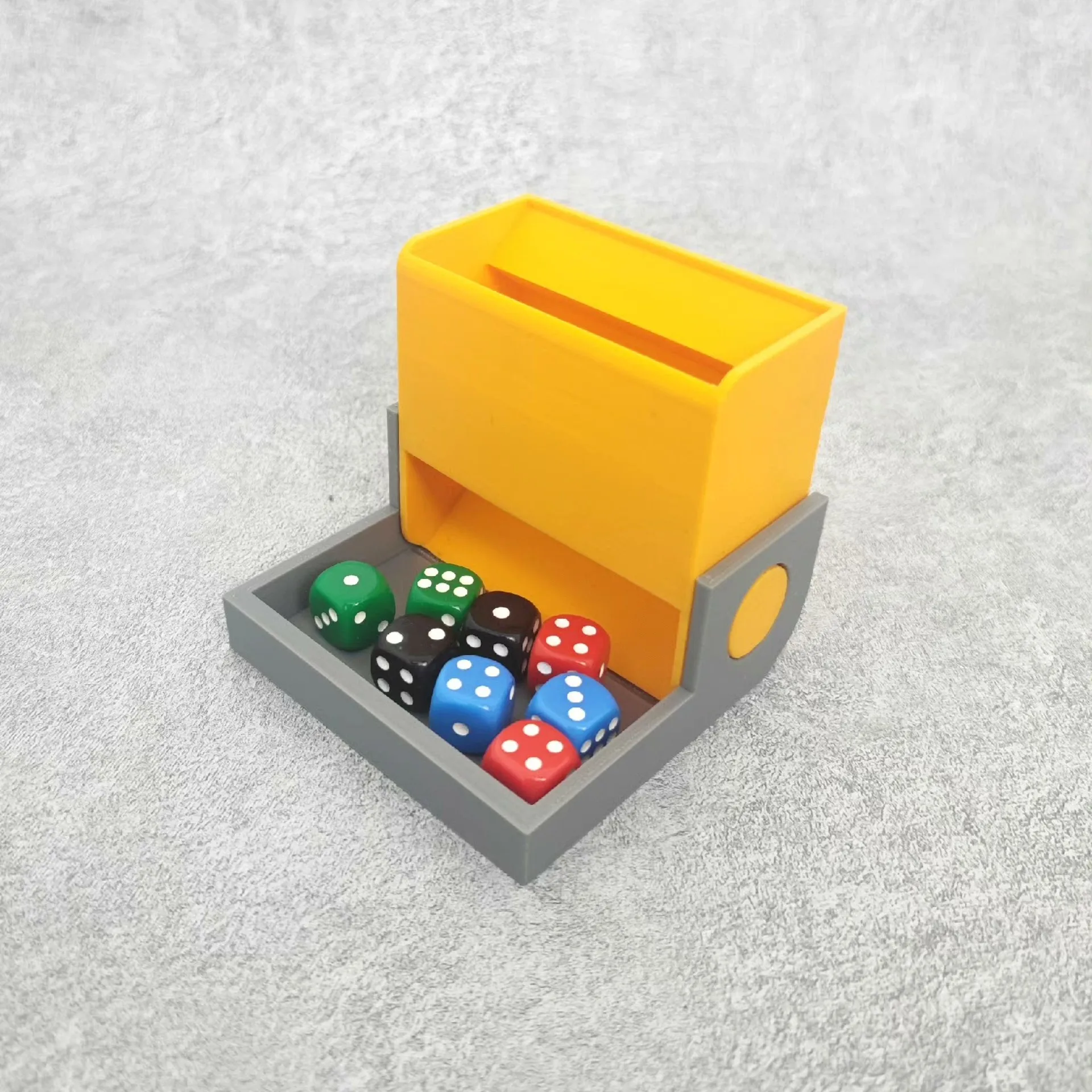 DND-Dice-Tower-and-Tray-Set-Folding-Auto-Dice-Roller-3D-Printed-Rolling ...