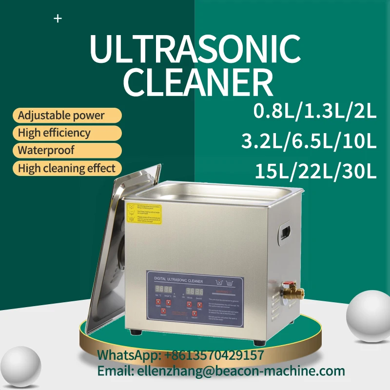 Ultrasonic Cleaner 2L 3.2L 6L 10L 15L 22L 30L 800ml Ultrasound Washing ...