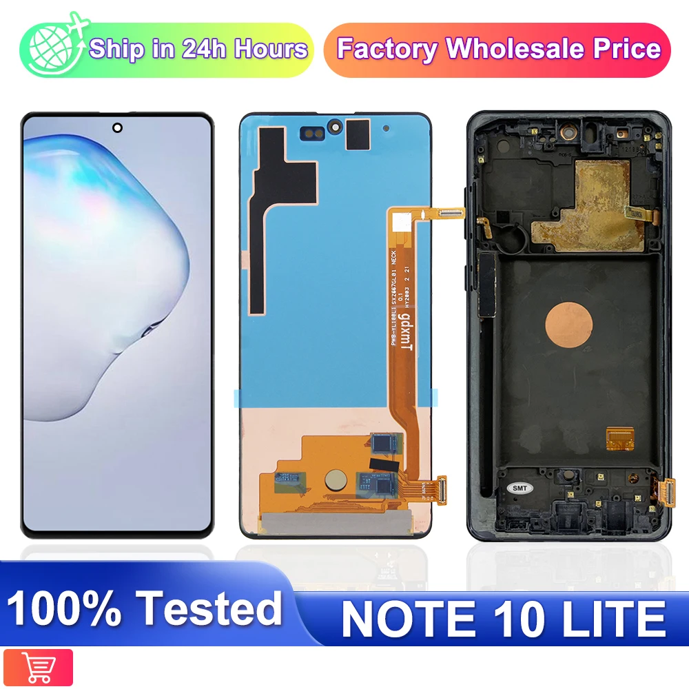 6-7-Note10-Lite-Screen-For-Samsung-Note-10-lite-Display-N770-N770F-LCD ...