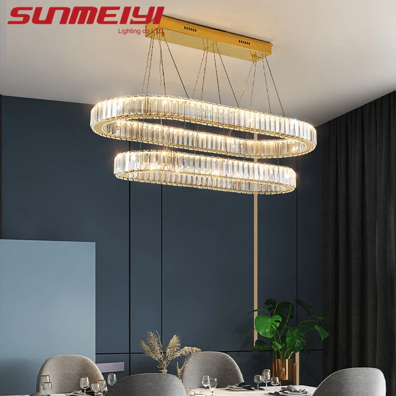 Modern-Luxury-K9-Crystal-Chandeliers-Led-Dimmable-Lights-For-Villa ...