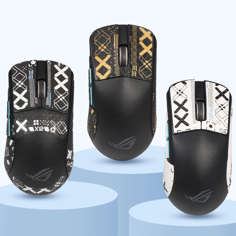 Printed-Suede-Full-Half-cover-Mice-Sticker-Anti-Slip-Mouse-sticker-For ...