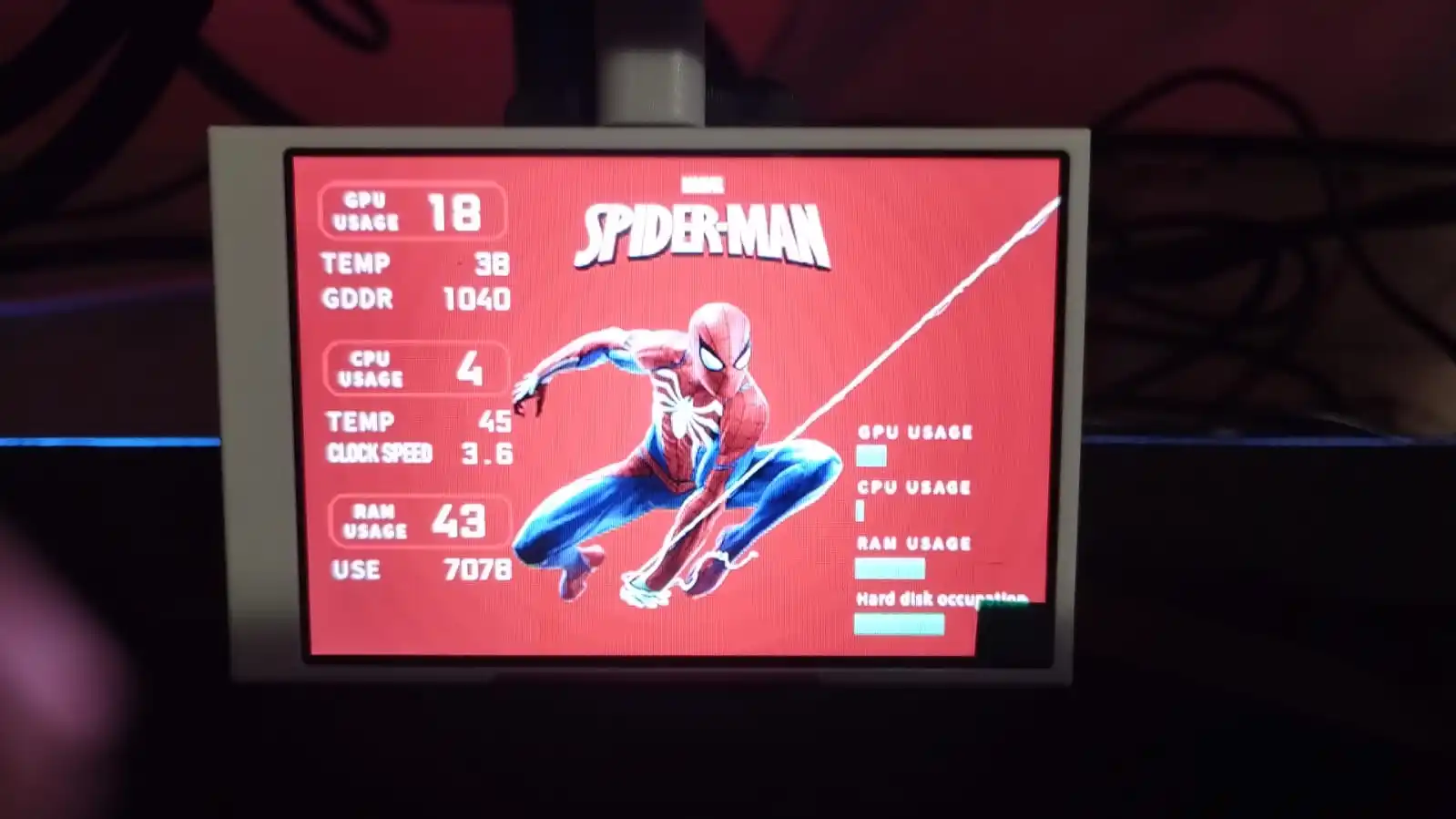 3.5inch | 8,9cm | Smart Screen – TURZX-Monitor