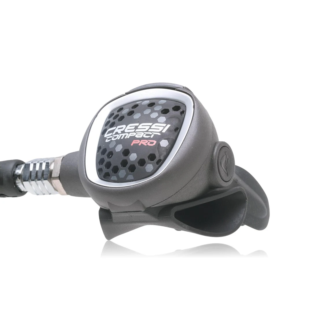 Cressi regulador equilibrado PRO INT Hiper para buceo, Set de boquilla de silicona con manguera ...