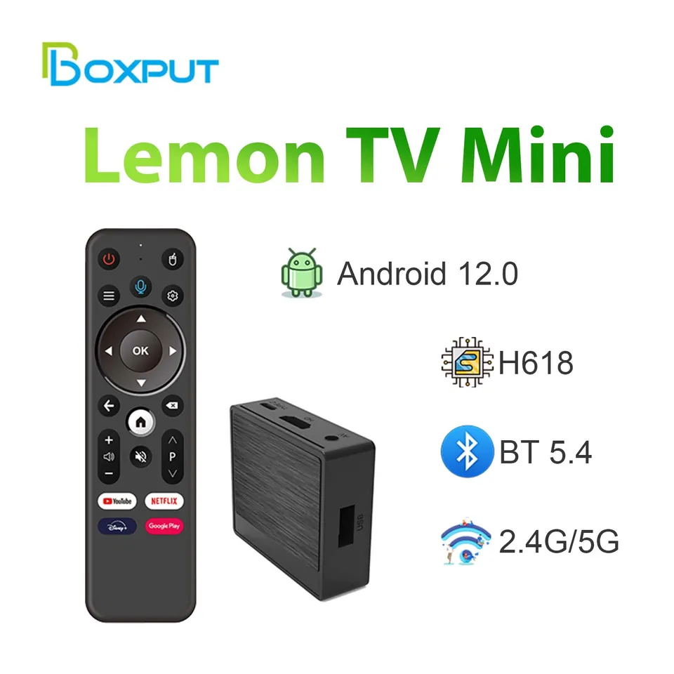 Decoder Smart Tv Android TV Stick H618 4K/8K Mini Smart TV Box 2GB RAM ...